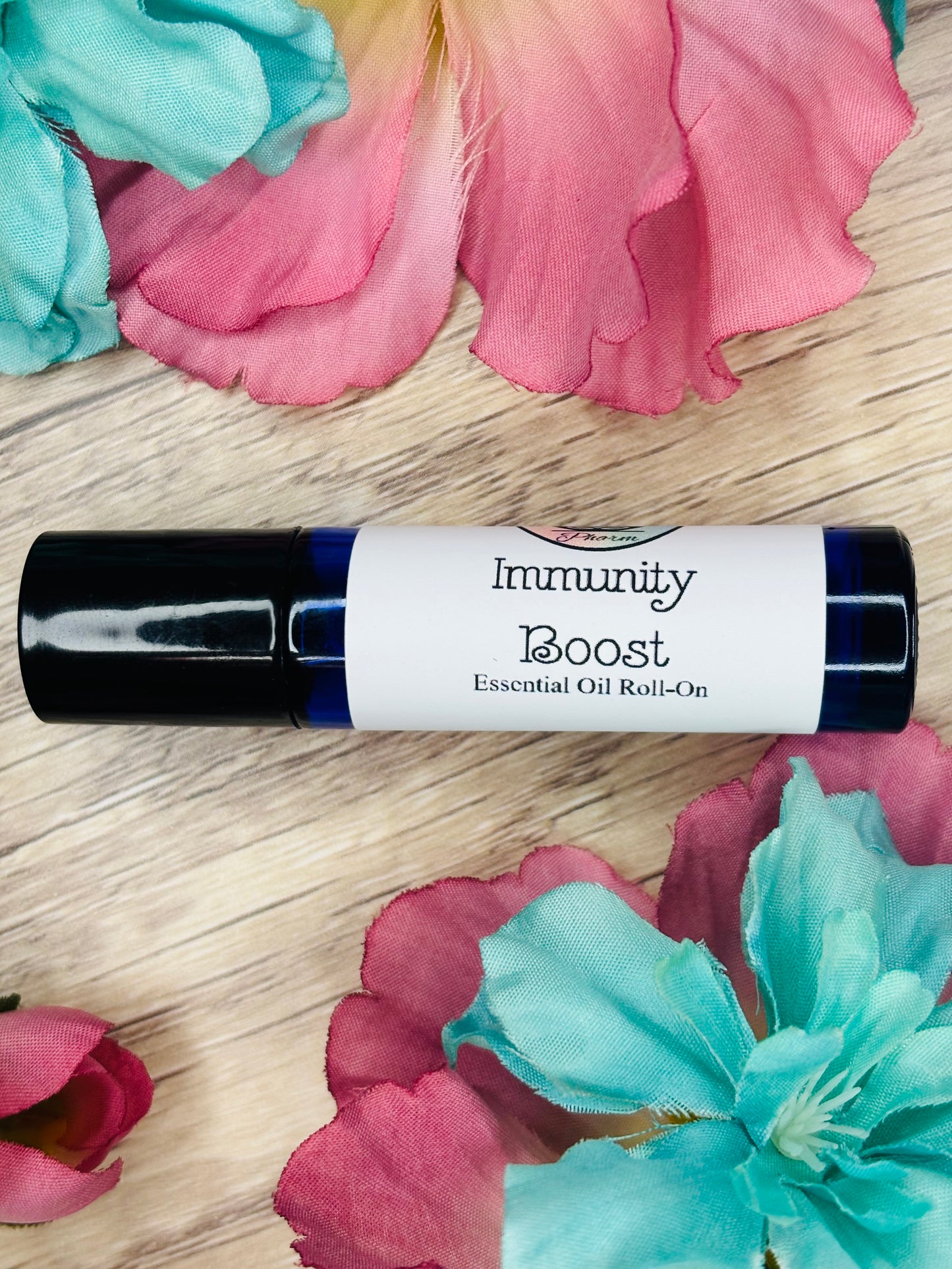 IMMUNITY BOOST ESSENTIAL OIL ROLL-ON | Germ Fighter | Immune System Bo – Oily Pharm